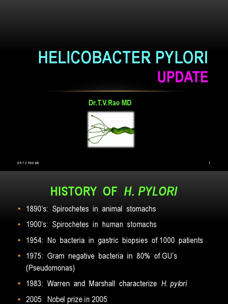 Helicobacter Pylori | PDF | Peptic Ulcer | Stomach