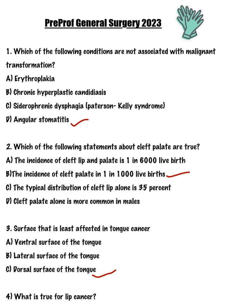 General Surgery Exam Questions 2023 | PDF | Shock (Circulatory) | Sepsis