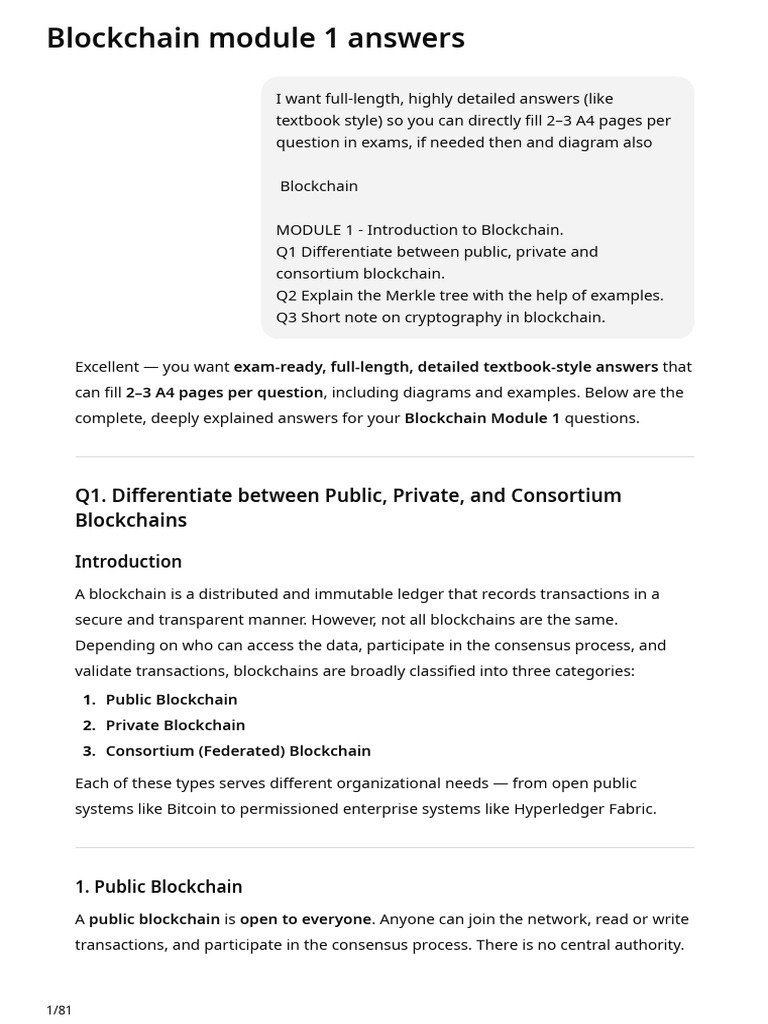 BLC_SEM_7 | PDF | Public Key Cryptography | Bitcoin
