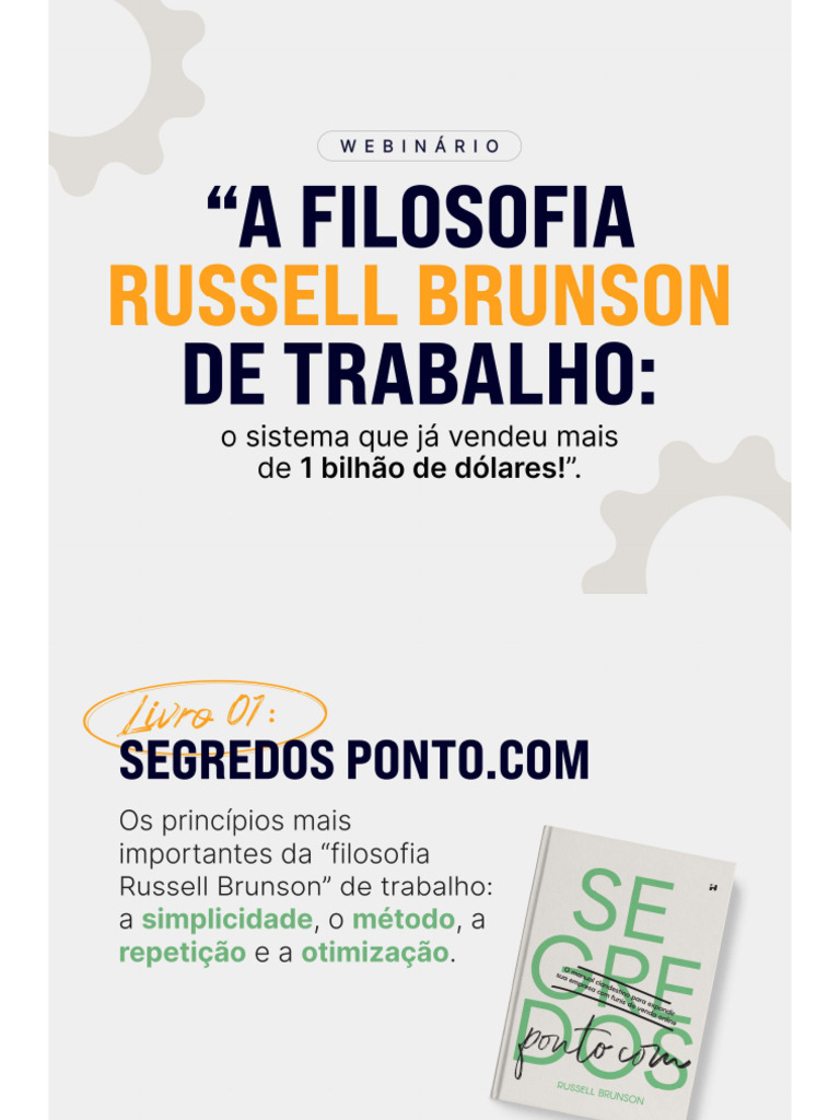 PDF - Webina%CC%81rio Russell Brunson - Icaro de Carvalho | PDF