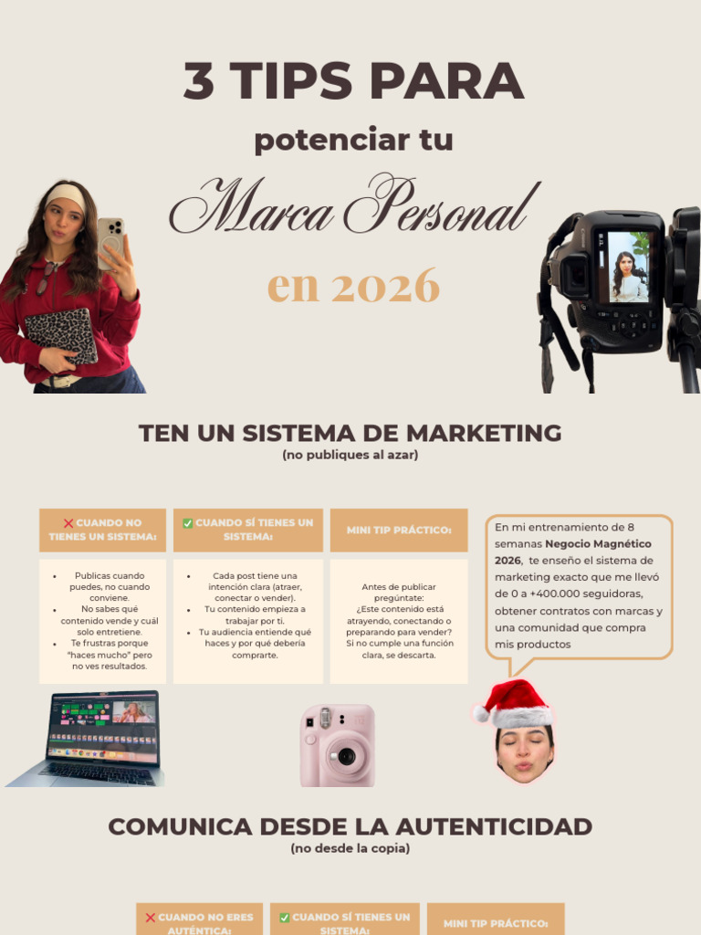 Tips para Potenciar Tu Marca Personal | PDF