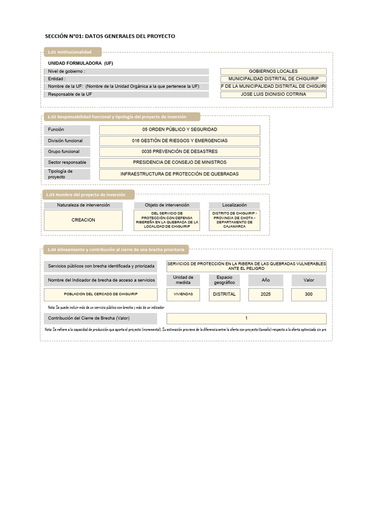 Formato 6b - Ficha Tecnica Media Complejidad | PDF | Inundar | Riesgo