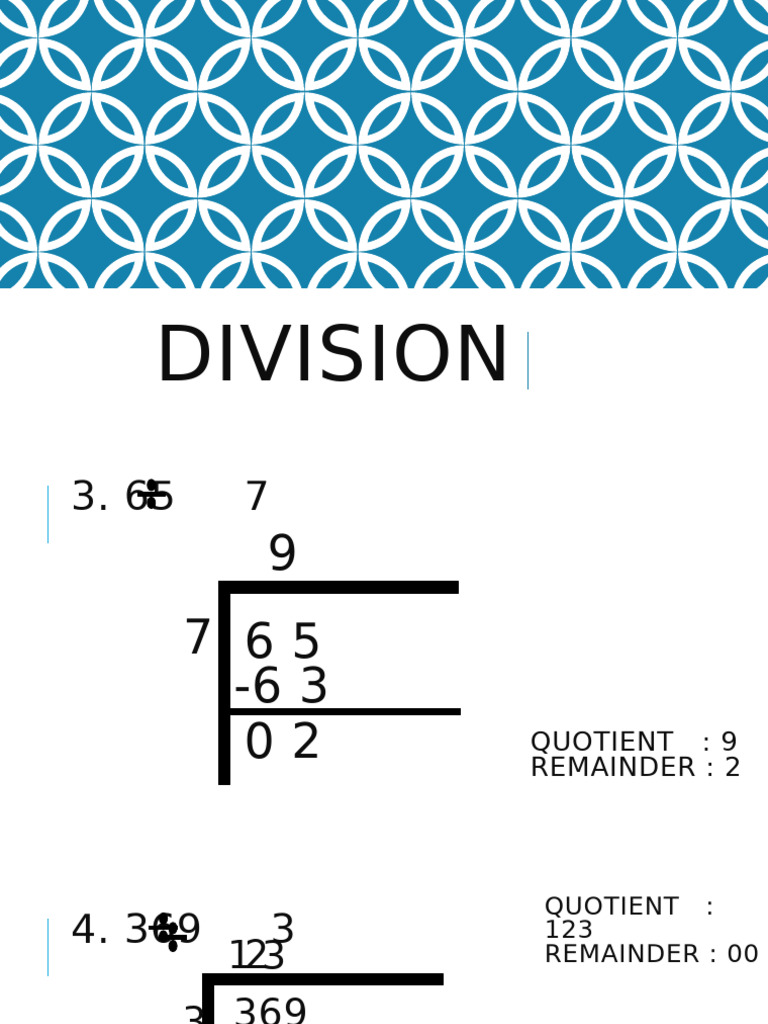 Division and Punctuation Exercises | PDF