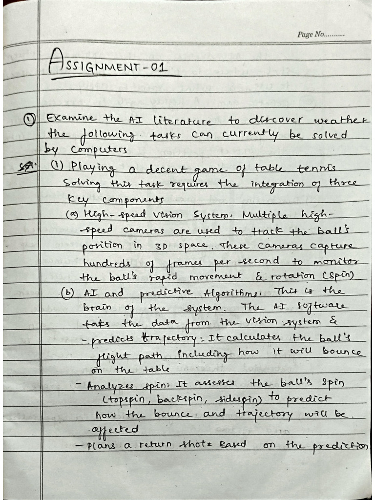 AI Assignment 501 | PDF