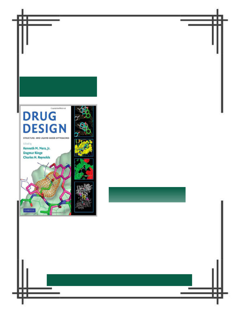 Drug Design Structure and Ligand Based Approaches 1st Edition Kenneth M ...