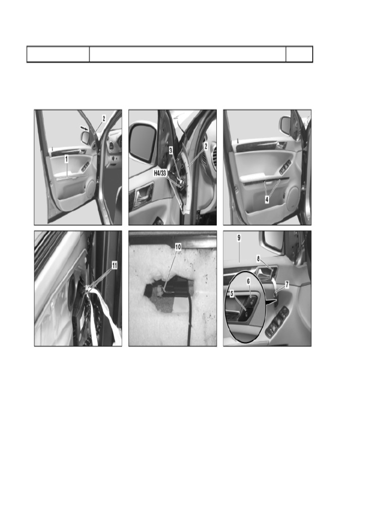 Door Panel Removal | PDF | Electrical Connector | Door