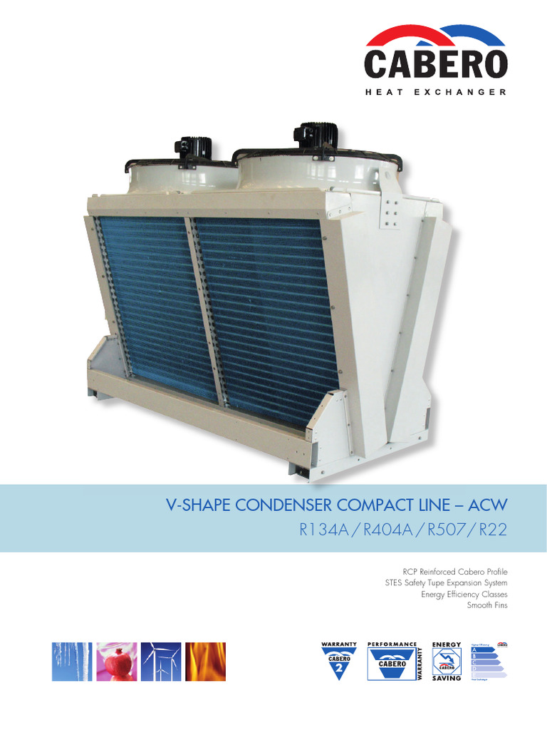 V-Shape Compact Condenser Overview | PDF | Heat Exchanger | Mechanical ...