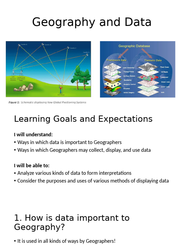 1.2 Geography and Data | PDF | Data | Geography