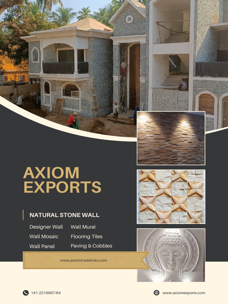 Axiom Exports Stone Wall Cladding | PDF