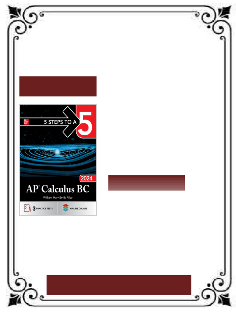 5 Steps to a 5: AP Calculus BC 2024 William Ma ebook unlimited pdf file ...