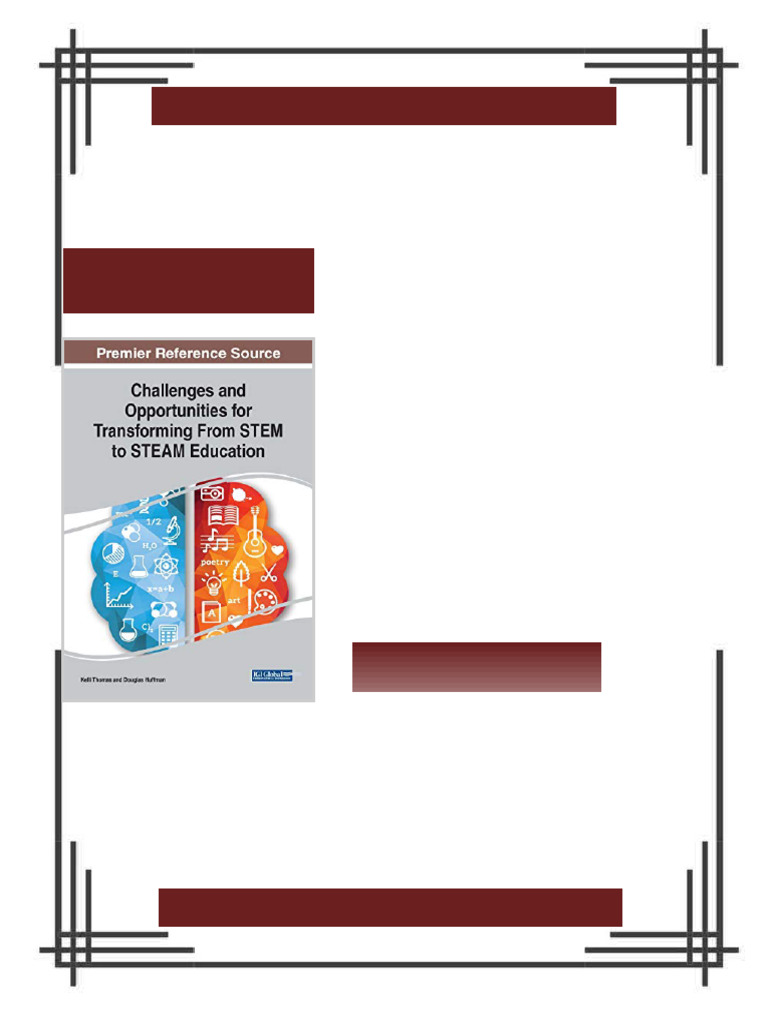 Challenges and Opportunities for Transforming From STEM to STEAM ...