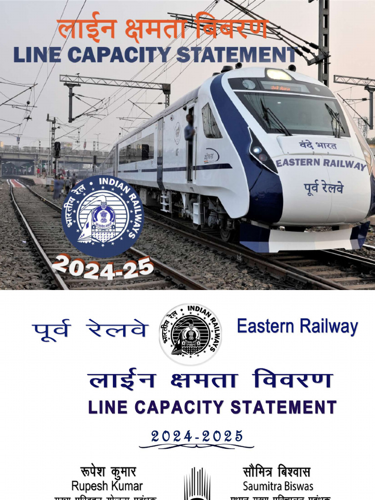 1758281290849-Line capacity 2024-25-final_copy | PDF | Rail Transport ...