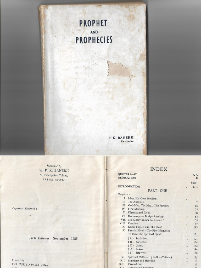 Prophet and Prophecies | PDF