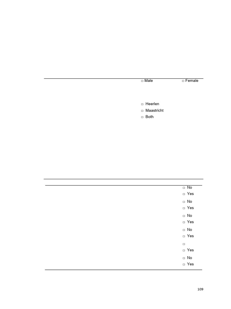 Maastricht Upper Extremity Questionnaire | PDF | Arm | Musculoskeletal ...
