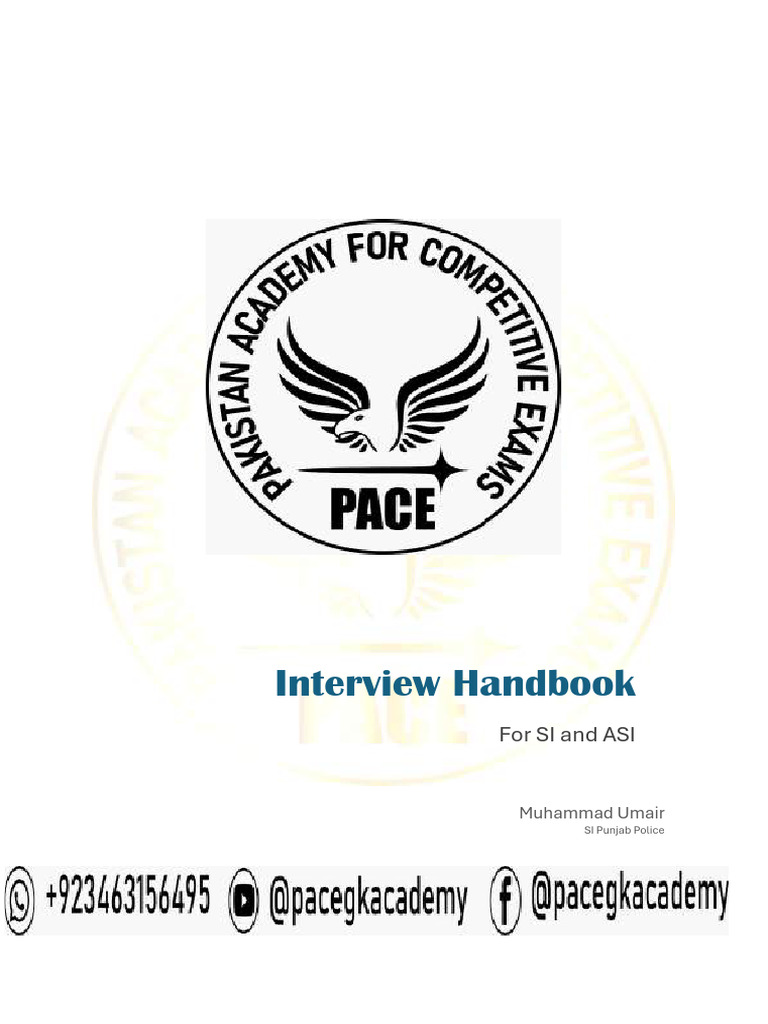 INTERVIEW BOOKLET - Compressed | PDF