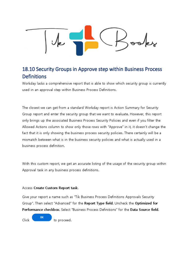 Security Group in BP Definition Approval Step 1759676821 | PDF ...
