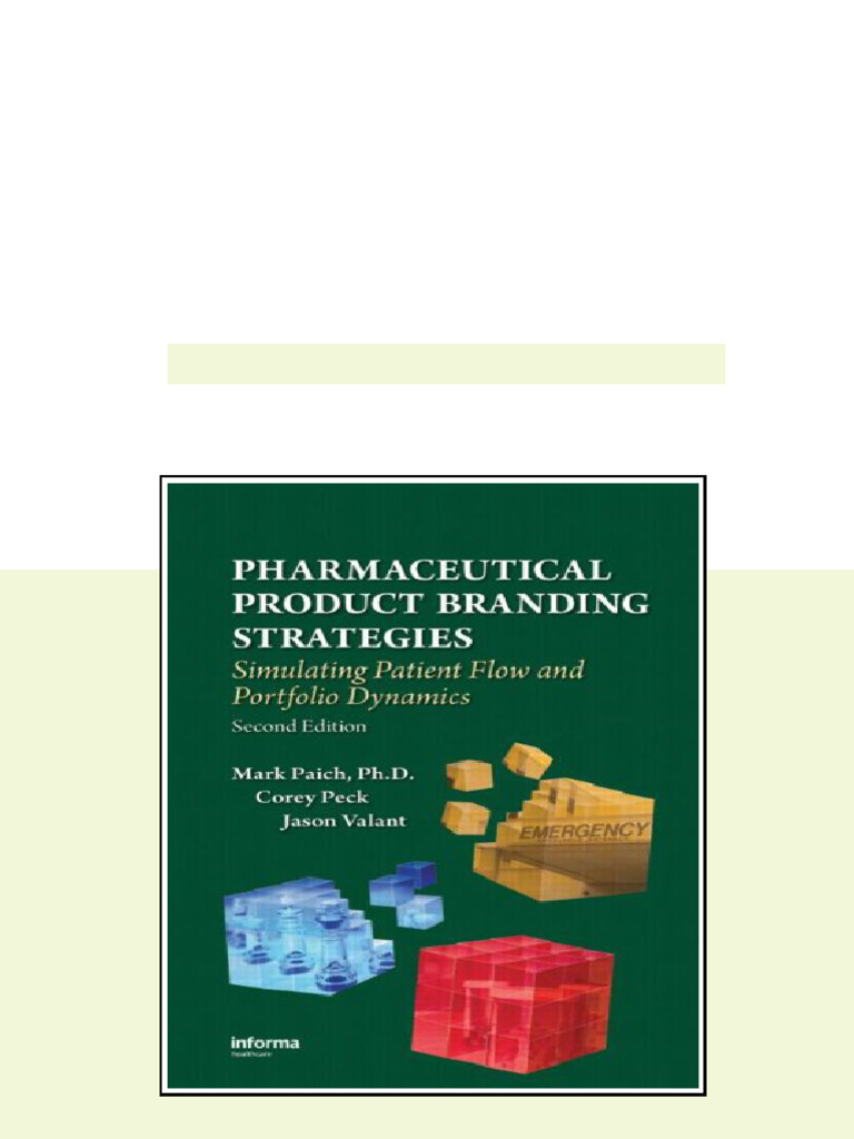 Pharmaceutical Product Branding Strategies Simulating Patient Flow and ...