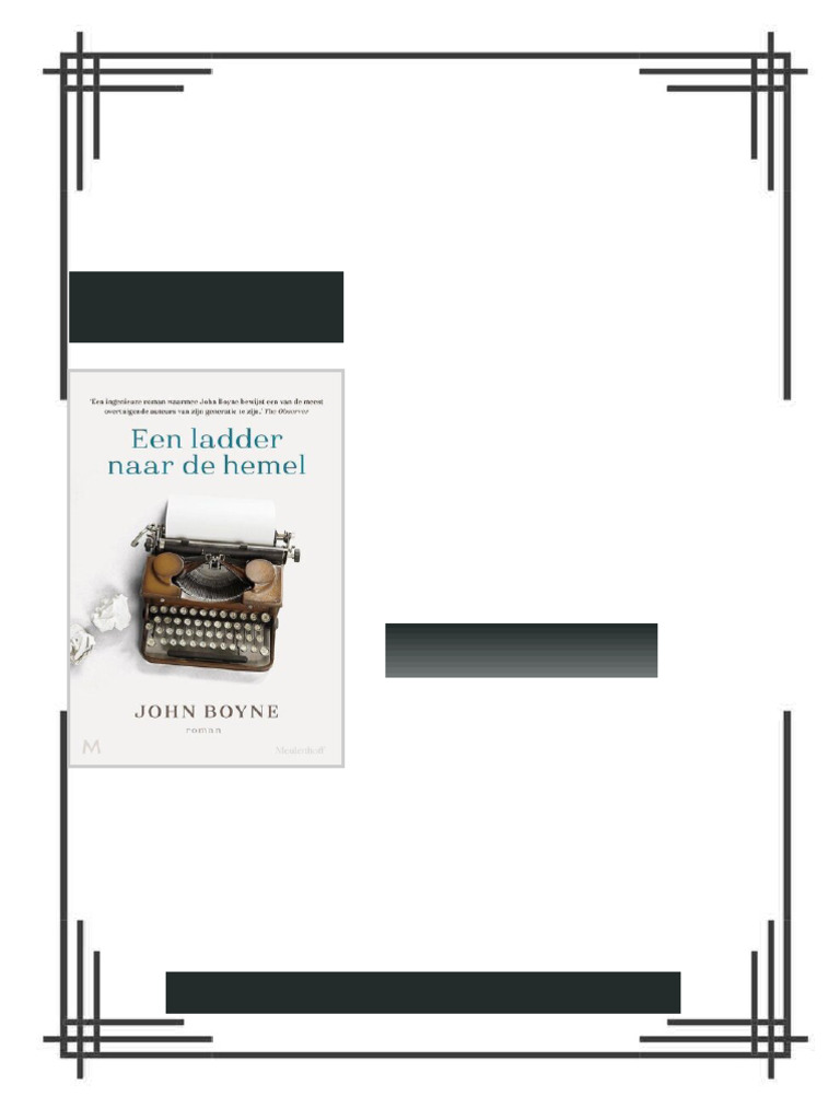 Een ladder naar de hemel 1st Edition John Boyne ebook multi platform ...
