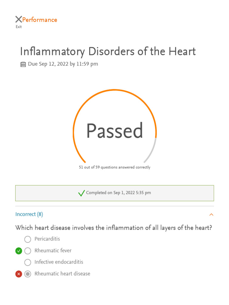 InflammatoryDisorders EAQ | PDF