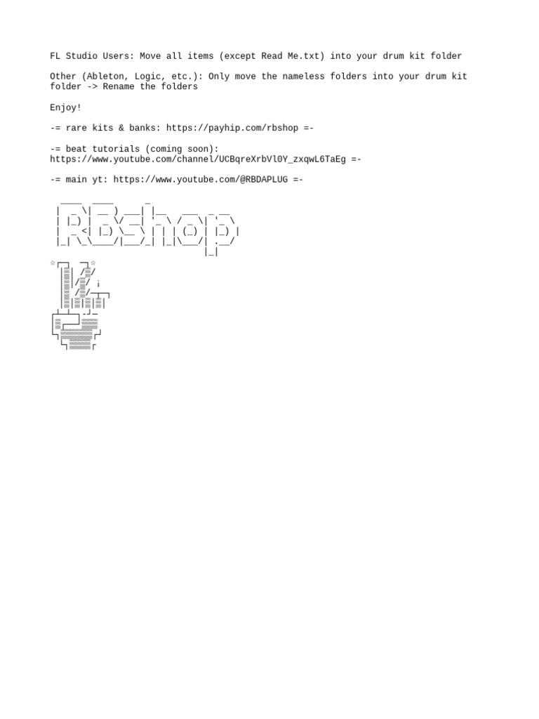 Read Me | PDF