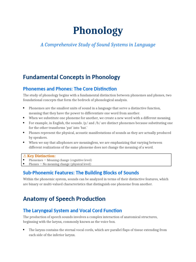 Phonology_Colored | PDF | Syllable | Consonant