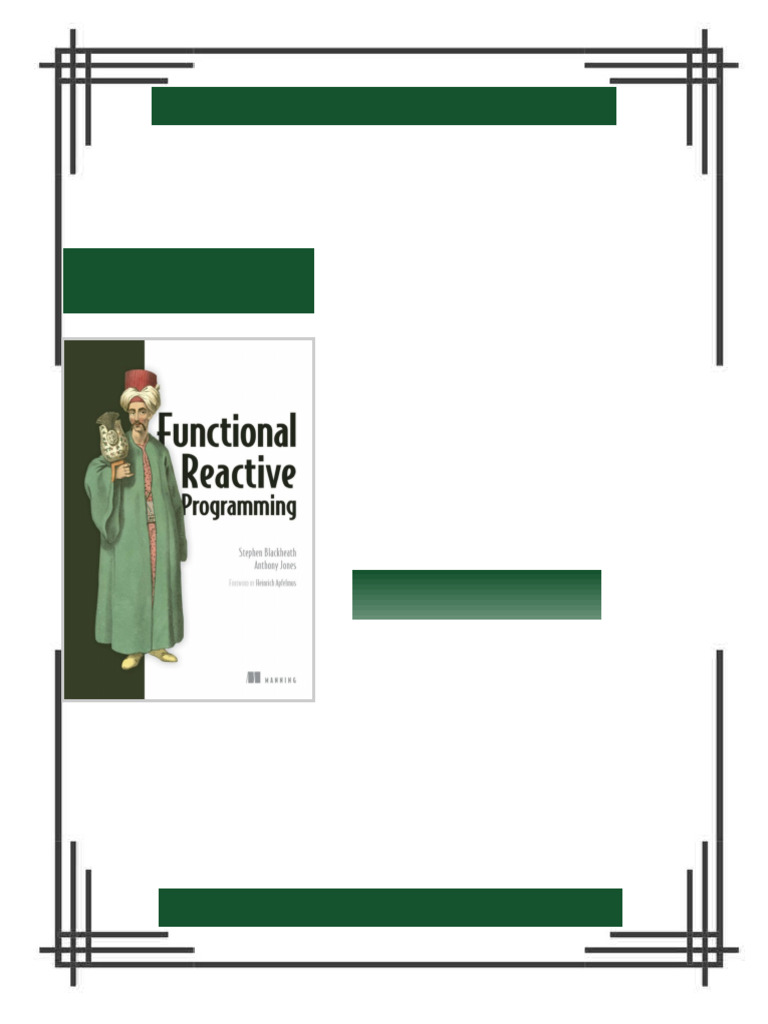 Functional Reactive Programming 1st Edition Stephen Blackheath ebook enhanced academic edition ...