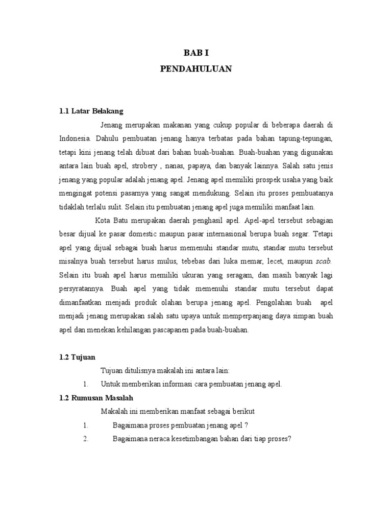 Jenang Apel | PDF