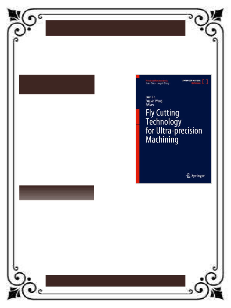 Fly Cutting Technology for Ultra precision Machining Precision ...