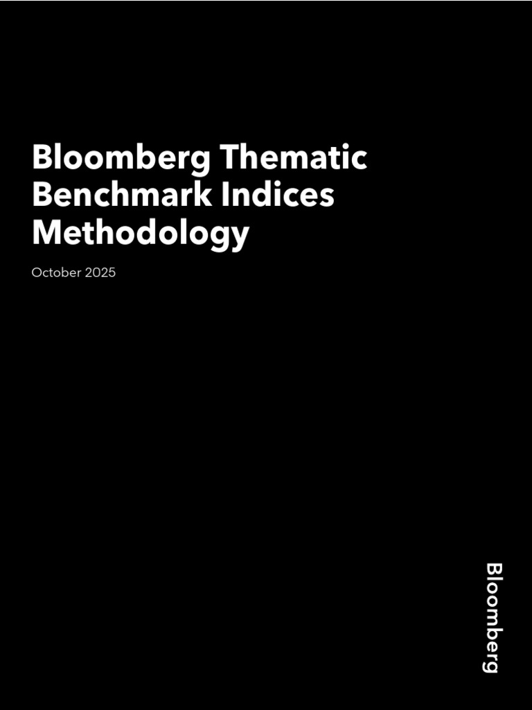 Bloomberg Thematic Benchmark Indices Guide | PDF | Stock Market Index ...