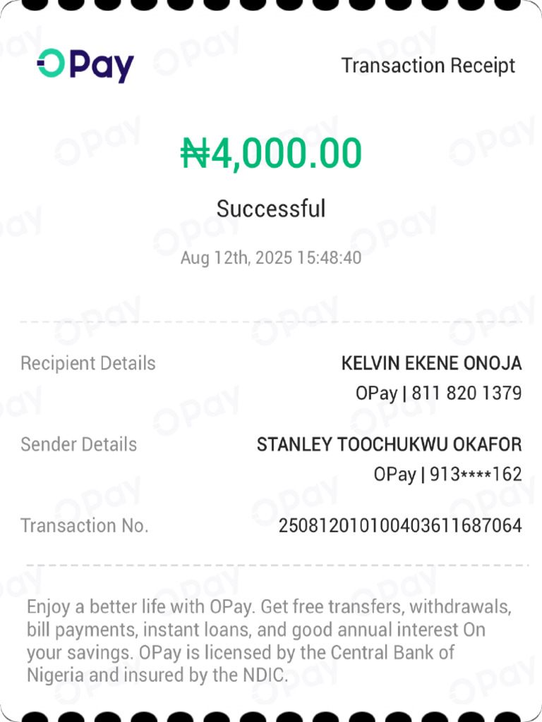 Transaction Receipt-250812010100403611687064 | PDF