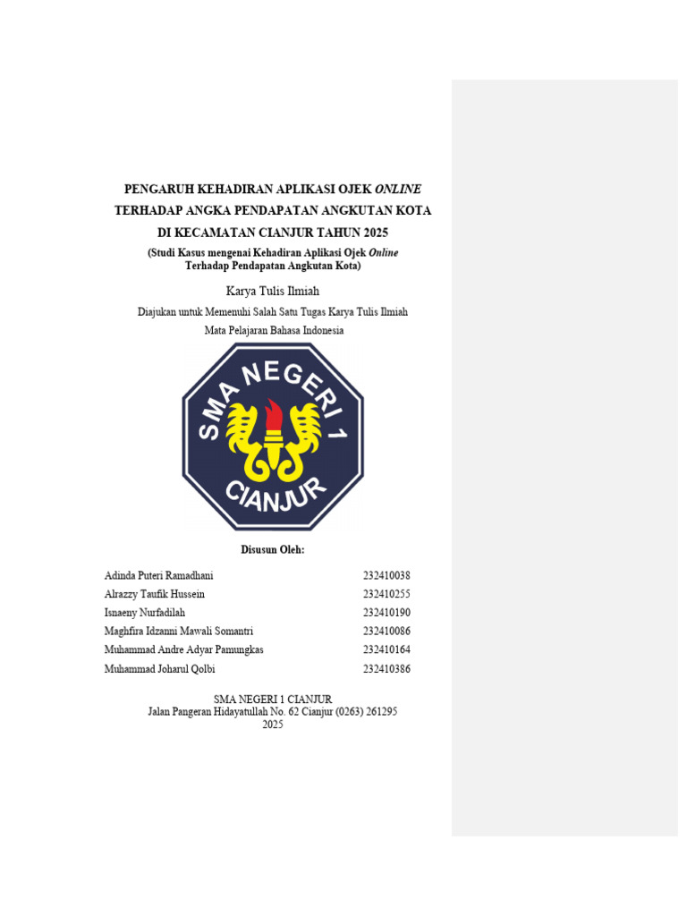 Contoh Kti | PDF