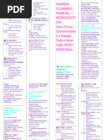 Master Sanitation Schedule Template | PDF