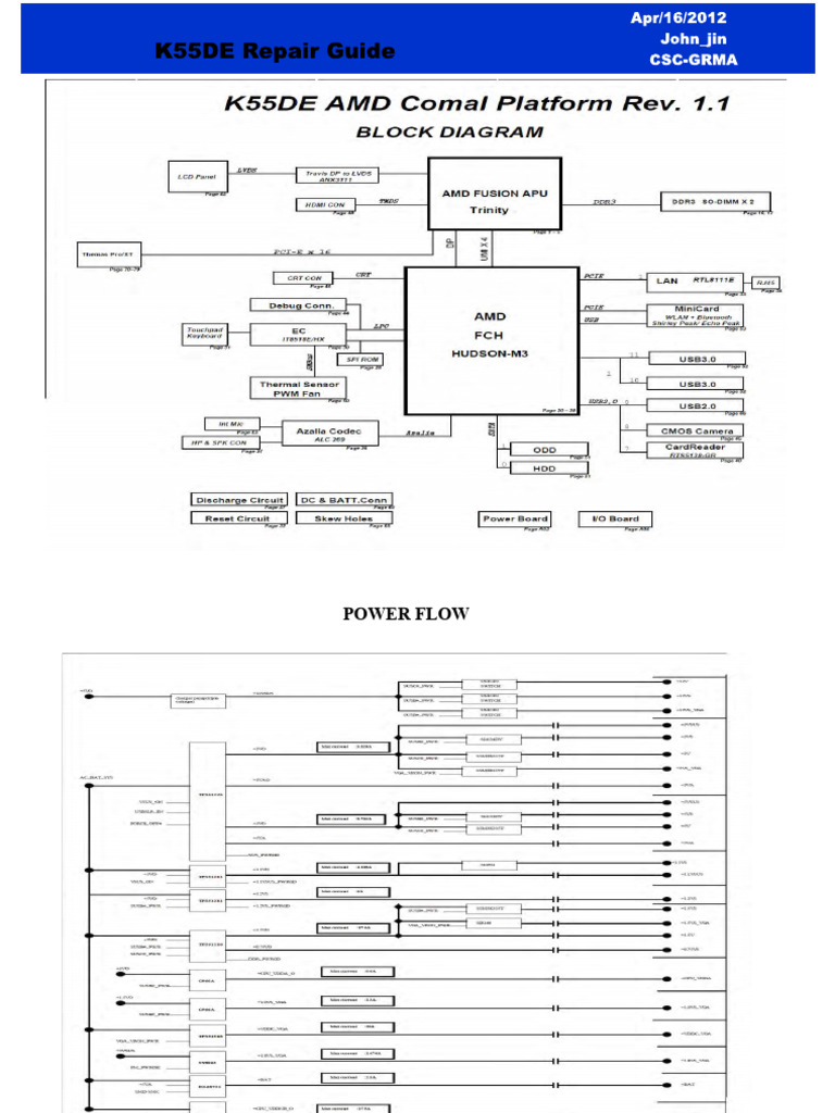 Asus K55de-1 | PDF