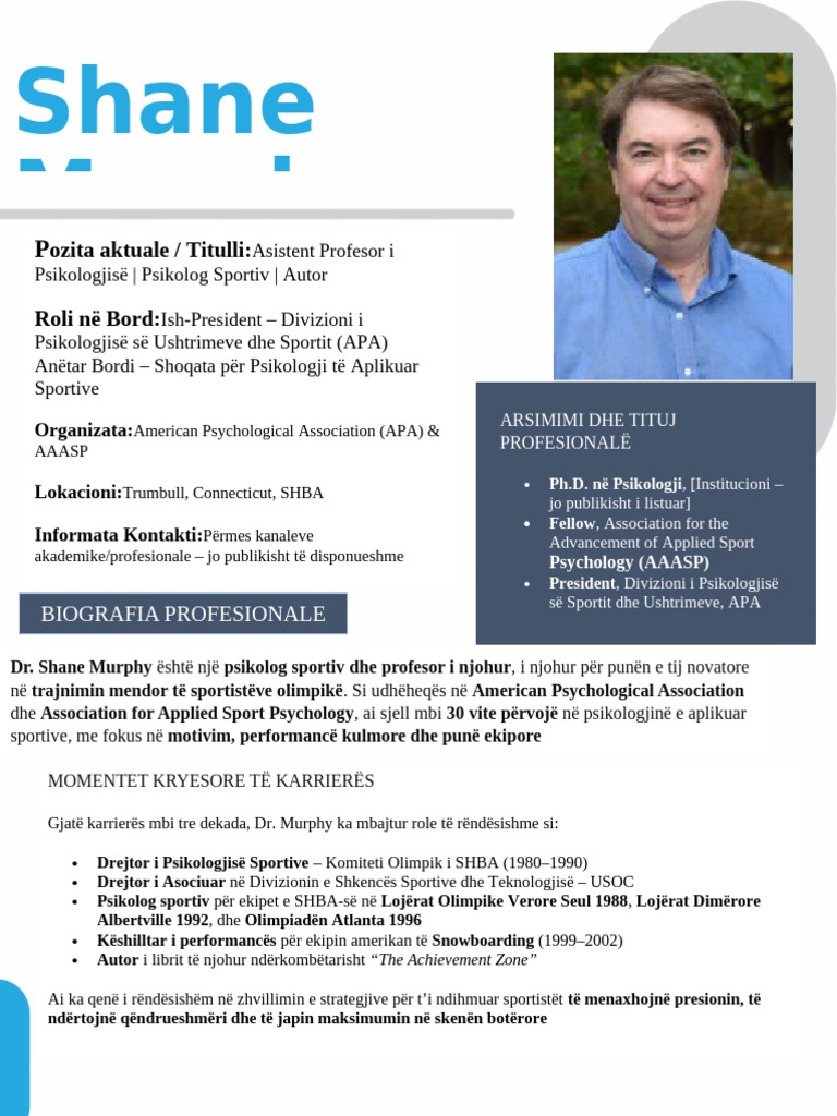 Shane Murphy. 02 8 | PDF