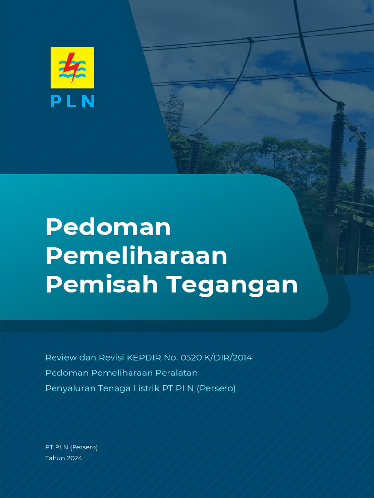 Pedoman Pemeliharaan Pemisah Tegangan | PDF