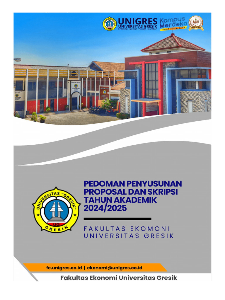 Pedoman Skripsi Fakultas Ekonomi UNIGRES | PDF