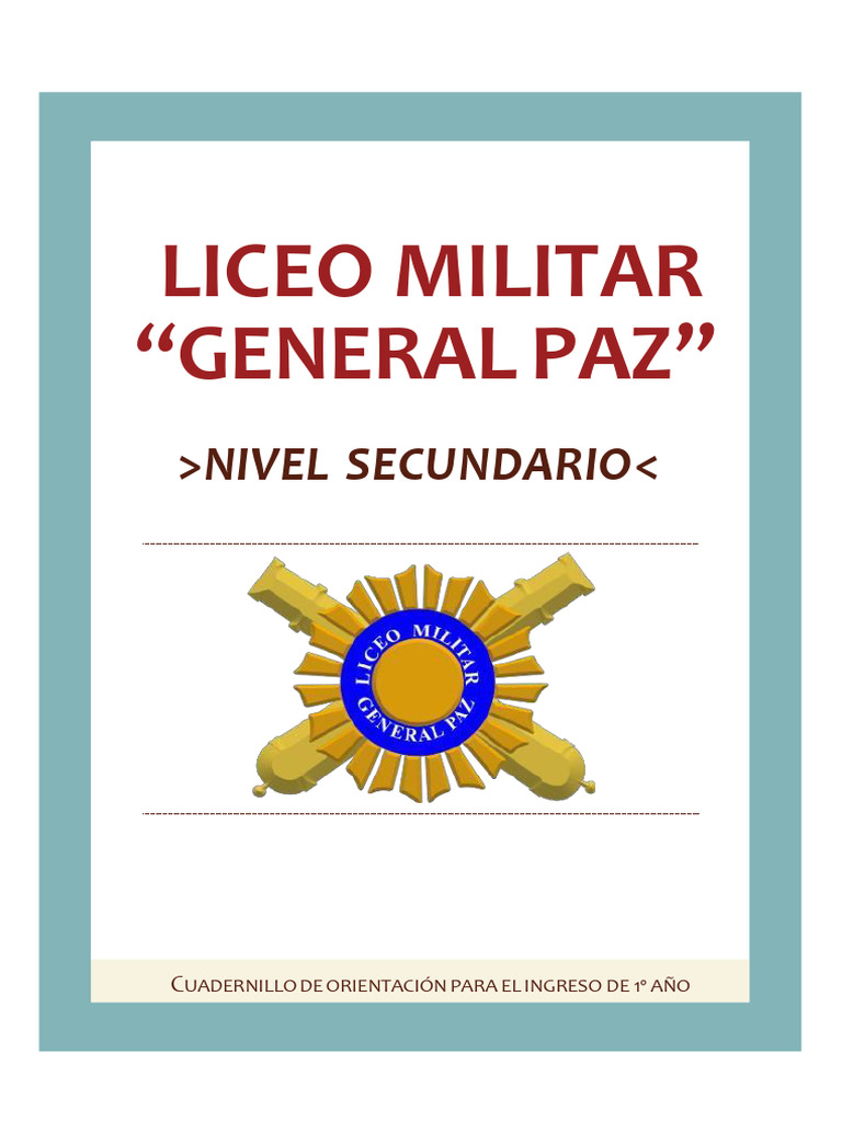 Cuadernillo Ingreso Liceo 2026 | PDF | Triángulo | Formas geométricas