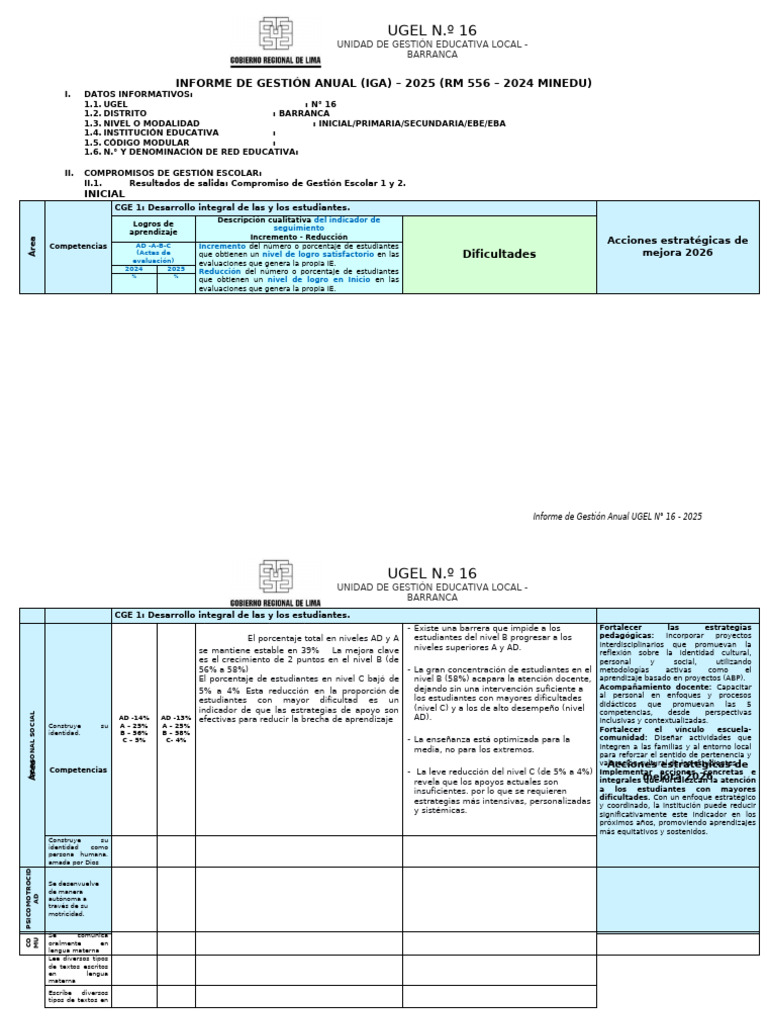 IGA 2025_Descriptivo_AGP VBOK 5 Pm | PDF