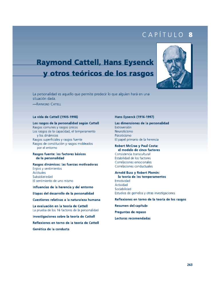 schultz eysenck cattel | PDF