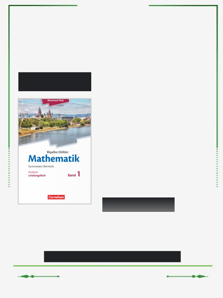 Mathematik Sekundarstufe II Rheinland Pfalz Leistungsfach Band 1 ...
