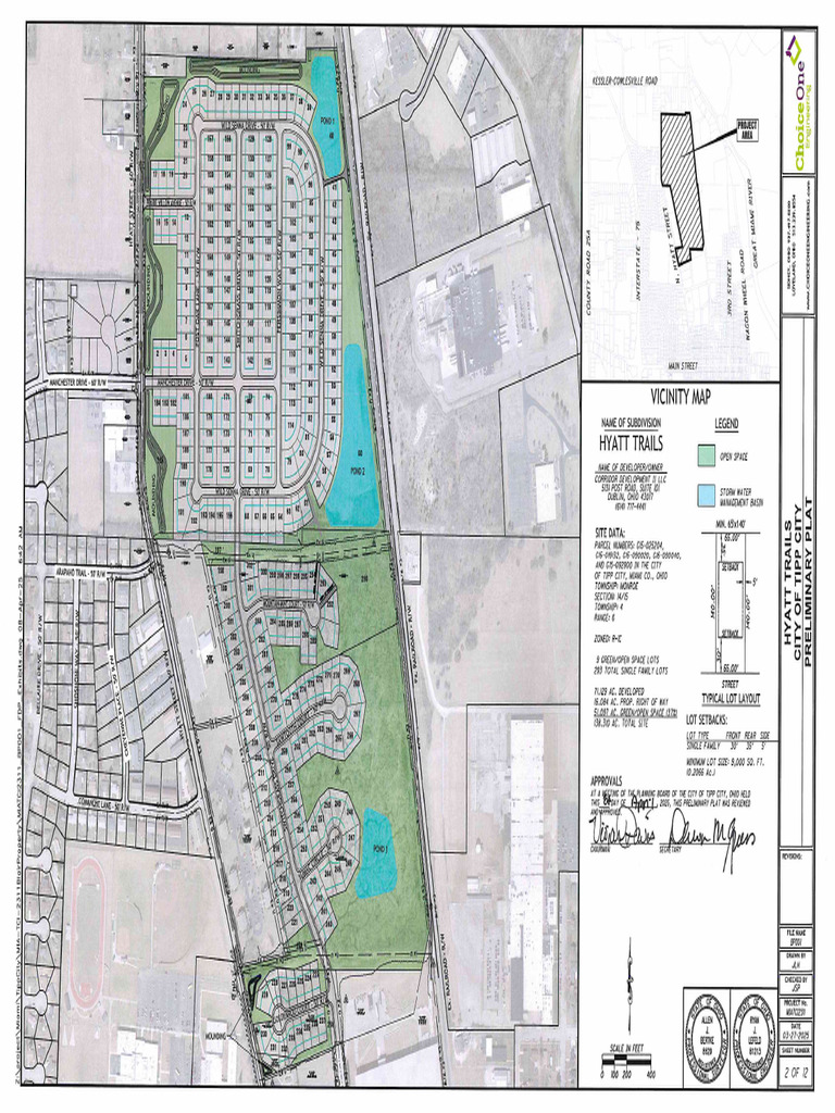 Hyatt Trails Preliminary Plat | PDF