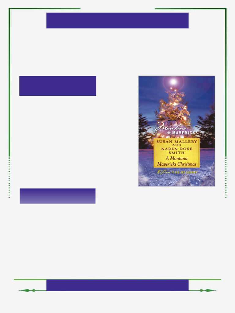 Montana Mavericks Christmas Return to Big Sky Country 1st Edition Susan ...
