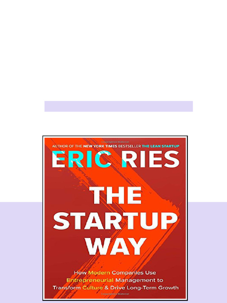 The Startup Way How Modern Companies Use Entrepreneurial Management To ...