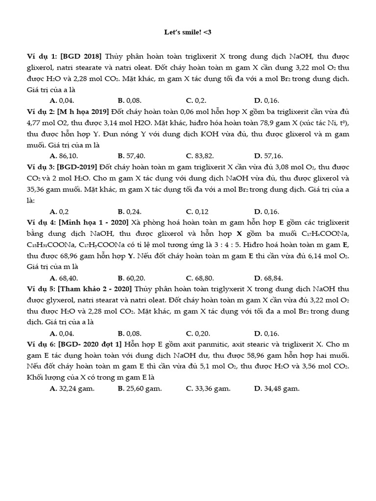 Chat Beo de Thi Dai Hoc | PDF