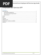 Humanity Employee Quick Start Guide | PDF | Mobile App | World Wide Web