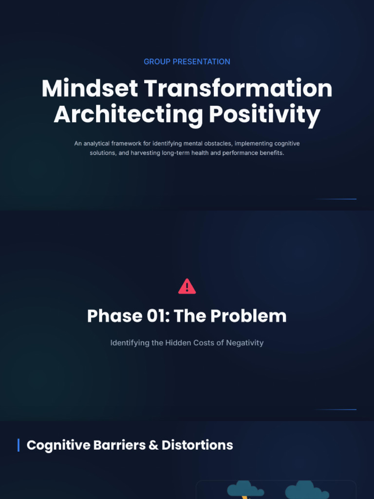 Mindset Mastery - The Transformation Deck | PDF