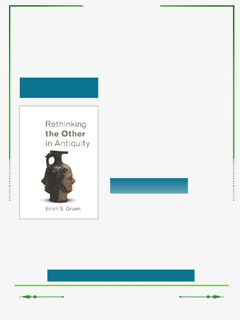 Rethinking the Other in Antiquity Erich S. Gruen ebook fresh digital ...