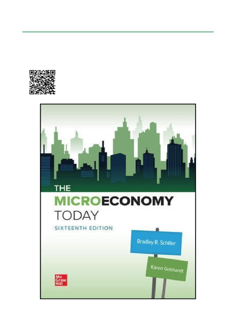 The Micro Economy Today - 16th Edition ISBN 9781264273416, 126427341X ...