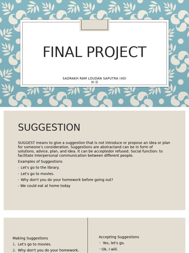 Final Project | PDF