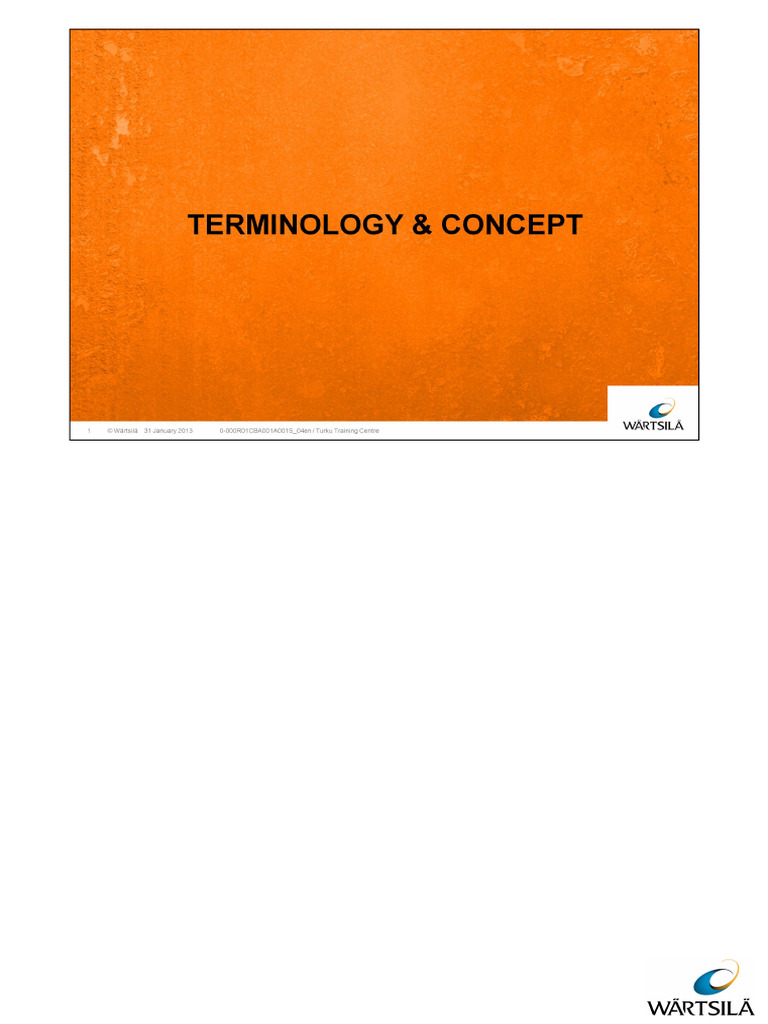 Terminology & Concept | PDF